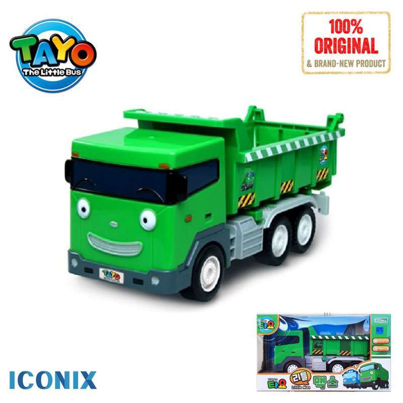 Promo Iconix Tayo The Little Bus Little Max Dump Truck TYX220016 ...