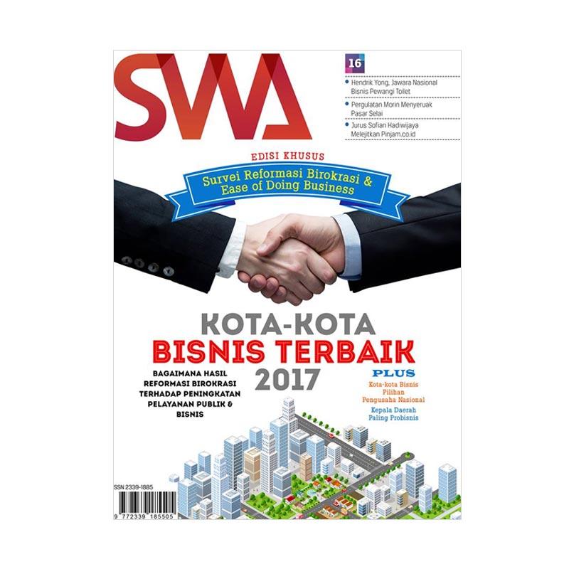 Promo SWA Kota-Kota Bisnis Terbaik Edisi Khusus 16/2017 Majalah Diskon 45% di Seller Swa Media ...