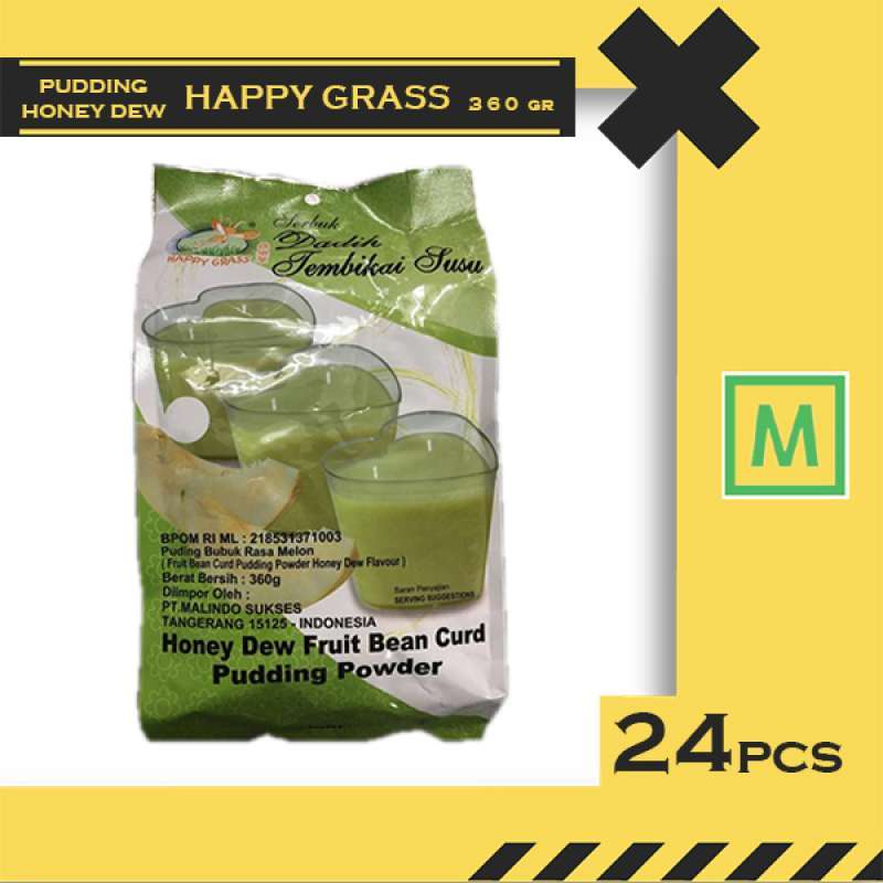 Jual Happy Grass Bean Curd Pudding Honey Dew 360gr - 24 Pcs Di Seller ...