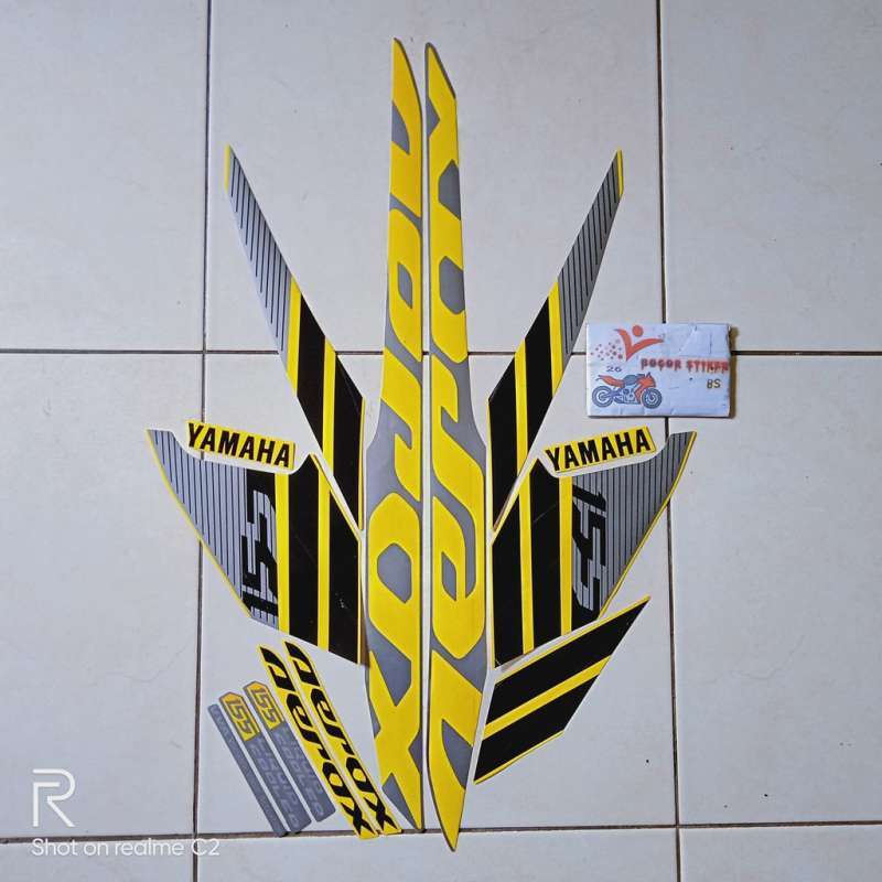 Jual stiker/sticker striping list body motor yamaha Aerox 155 2018 ...