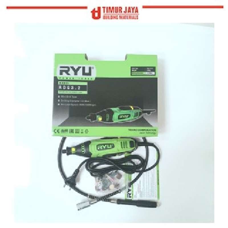 Jual Jual RYU 3.2 Mini Die Grinder rdg Set Tuner Set Gerinda Bor Mini ...