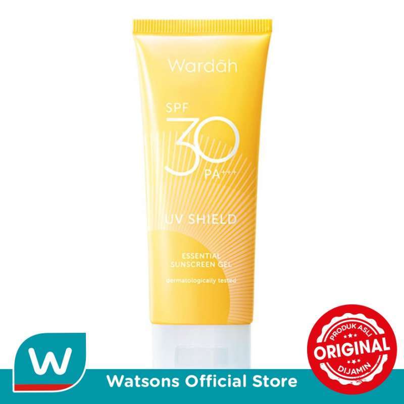 Jual Wardah Uv Shield Essential Sunscreen Gel Spf 30 Pa+++ 40ml Di Seller Watsons Official Store ...