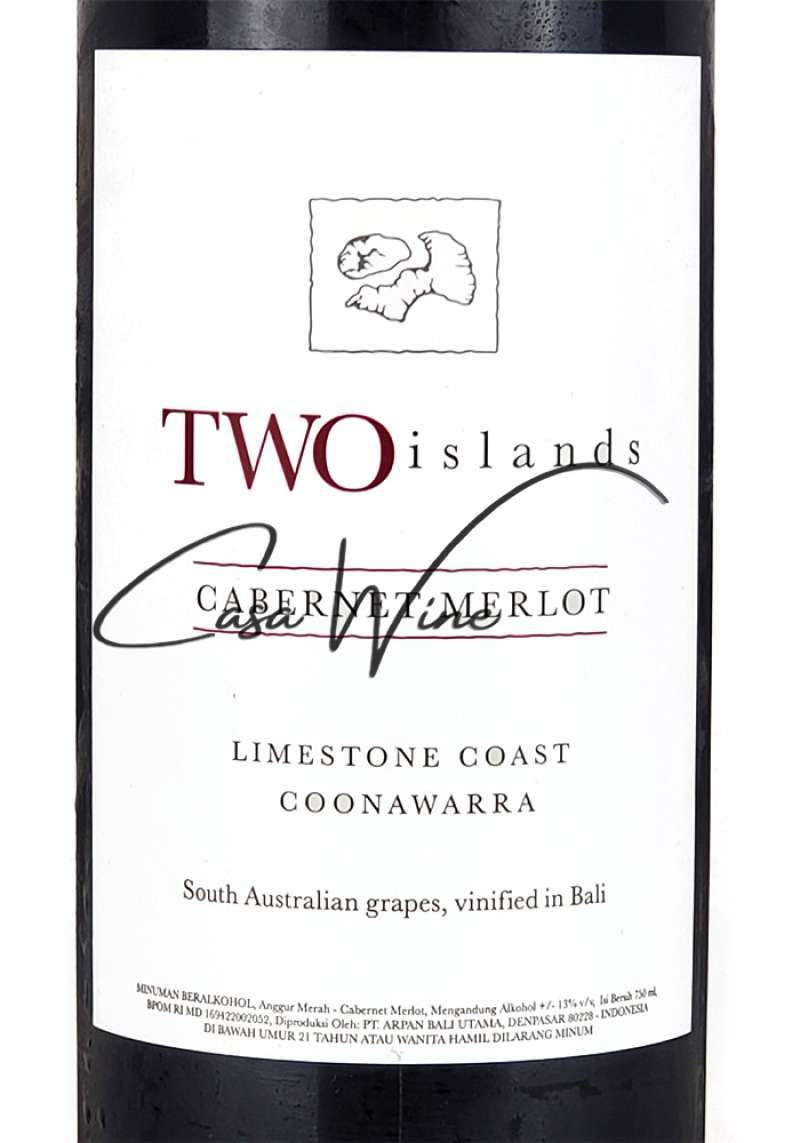Jual Two Island Cabernet Merlot di Seller Casa Wine Official Store ...