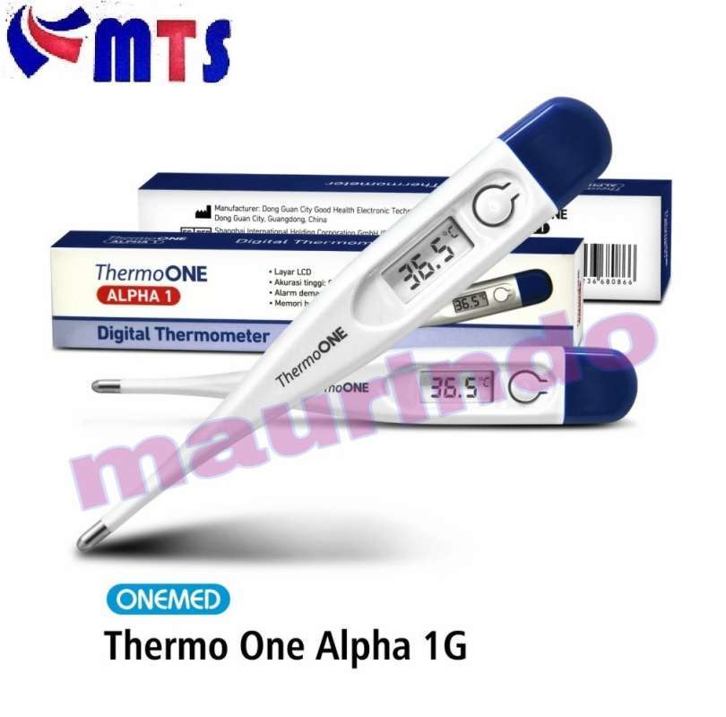 Jual Thermometer Digital Thermo One Termometer Alpha 1 A / 1 G Biru di ...
