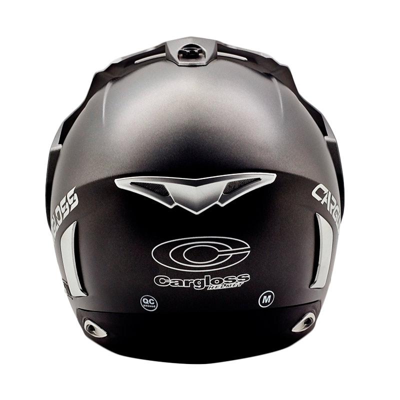 Jual Cargloss Former Text Helm Half Face - Gun Metal Sg Di Seller Helm ...