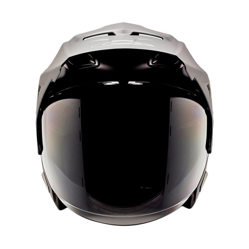 Jual Cargloss Former Text Helm Half Face - Gun Metal Sg Di Seller Helm ...