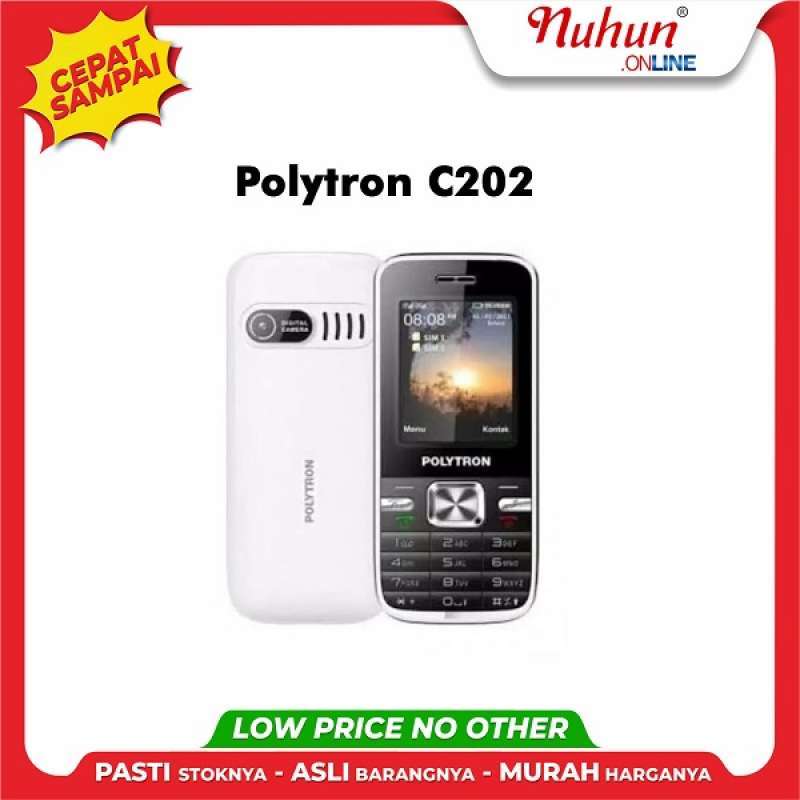 Jual Polytron C202 Camera Candybar Handphone - White Di Seller Nuhun ...