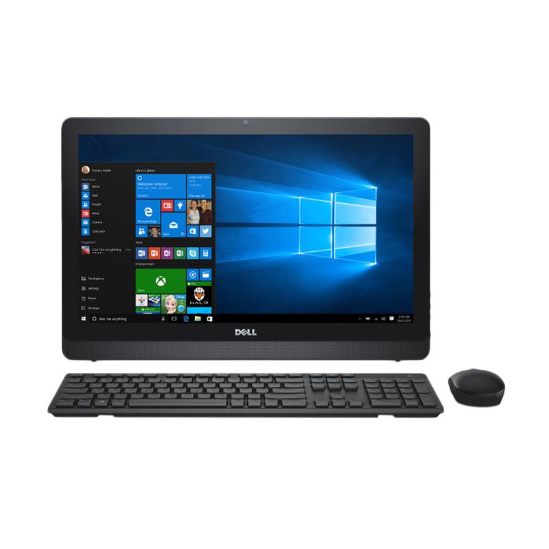 Jual Dell Inspiron Aio 3264 Desktop Pc - Hitam [ci3-7100u/ 4gb/ 1tb ...