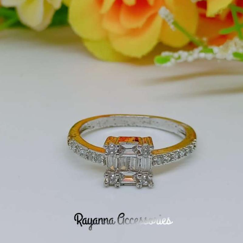 Jual Cincin Xuping Silver Model Permata Putih di Seller Rayanna ...