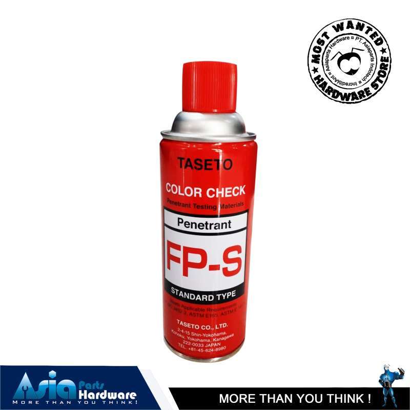 Jual Taseto Color Chek Penetrant FP-S 420 ml di Seller ASIAPARTS ONLINE ...