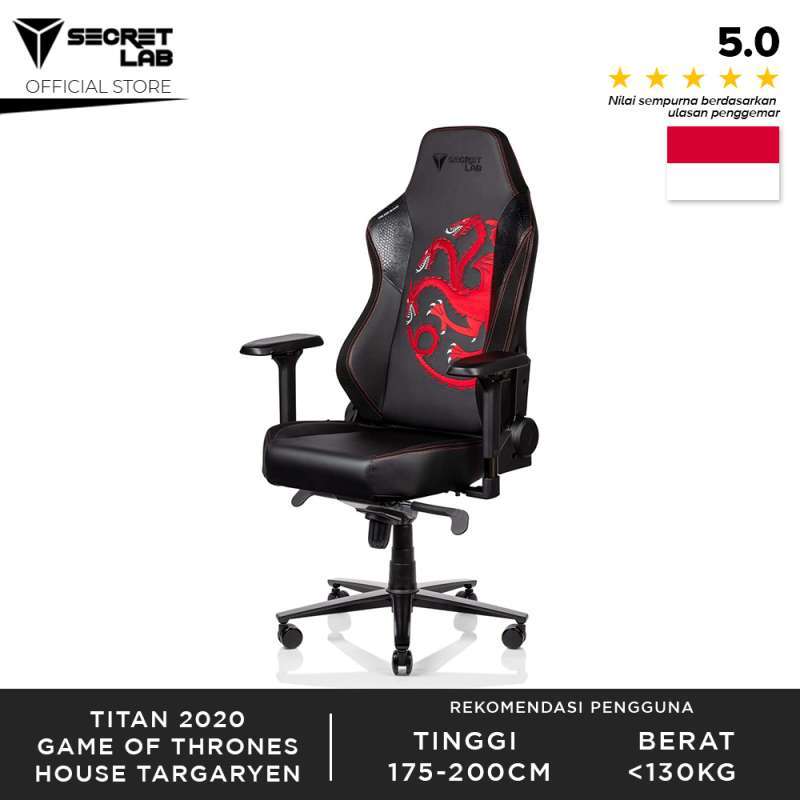 Jual Pre Order- Secretlab TITAN 2020 Series Game of Thrones Kursi ...