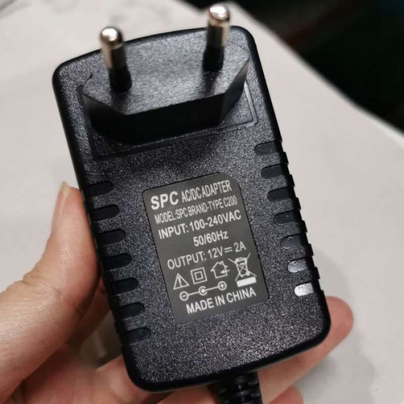 Jual Adaptor 12 Volt 2 Ampere SPC di Seller Electronic kapuran ...