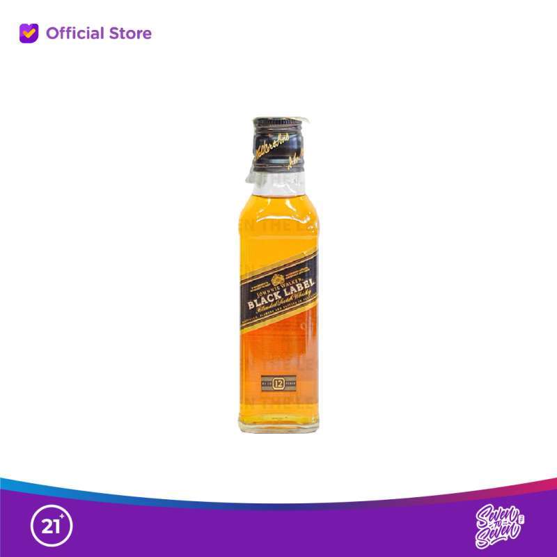 Jual Johnnie Walker Black Label 200ml Di Seller Seven To Seven - Sei ...
