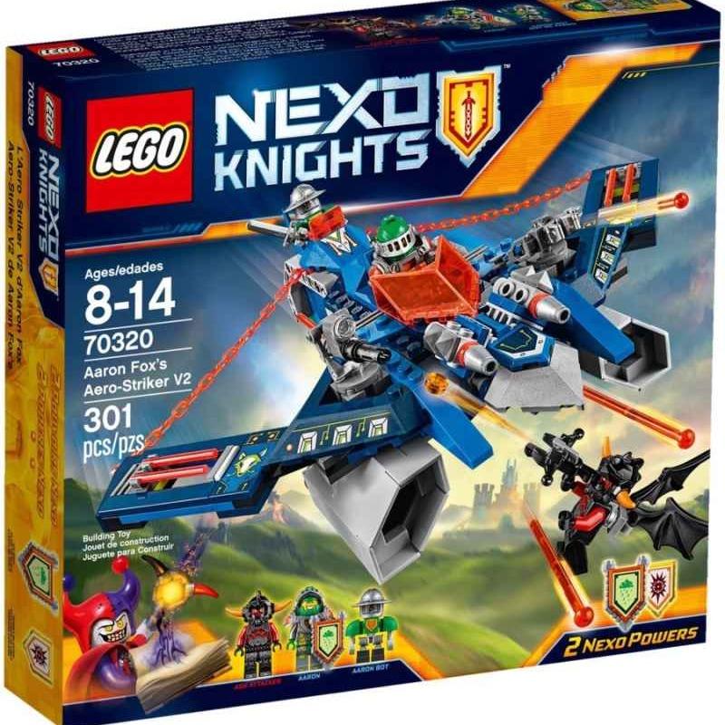 Jual LEGO NEXO KNIGHTS 70320 - Aaron Fox's Aero-Striker V2 di Seller ...