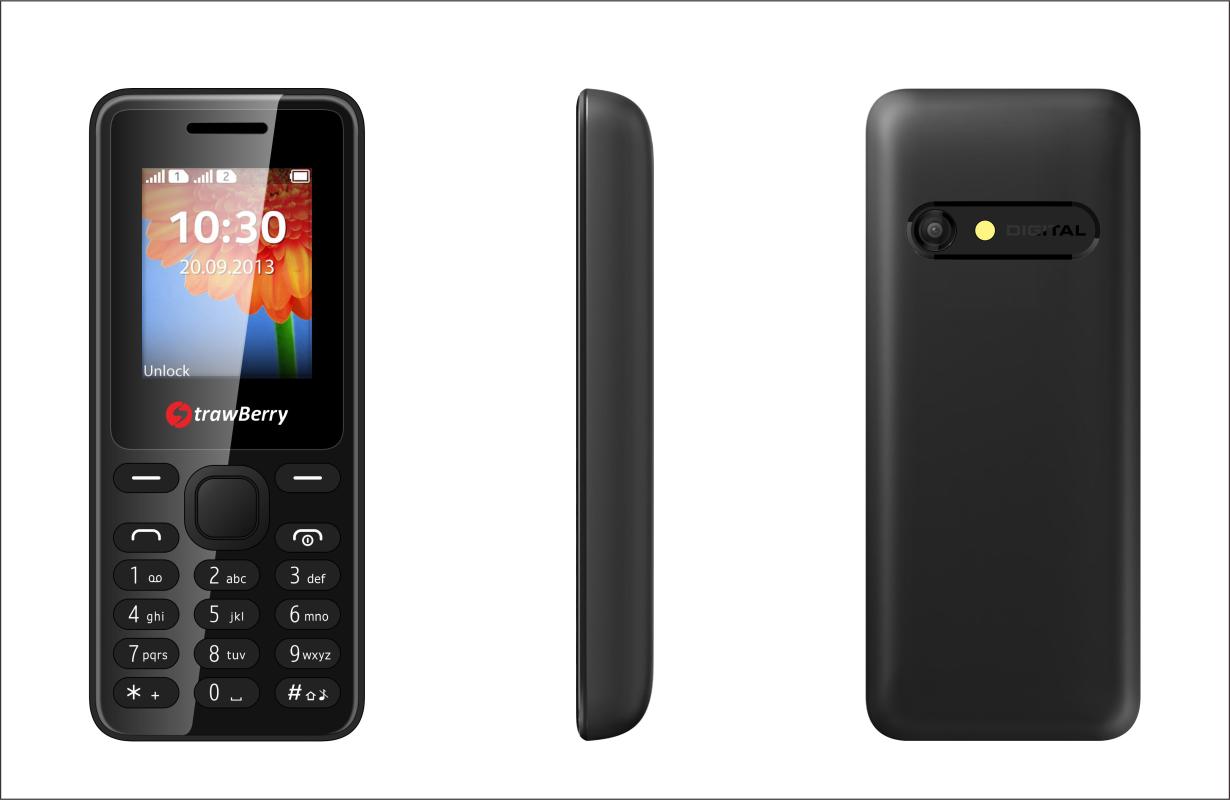 Jual Strawberry ST22I Handphone - Hitam di Seller Ofal Salsa Cell ...