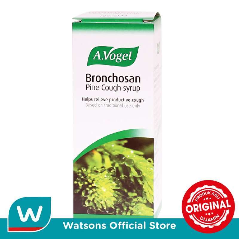 Jual A. Vogel Bronchosan Pine Cough Syrup 100ml di Seller WATSONS ...