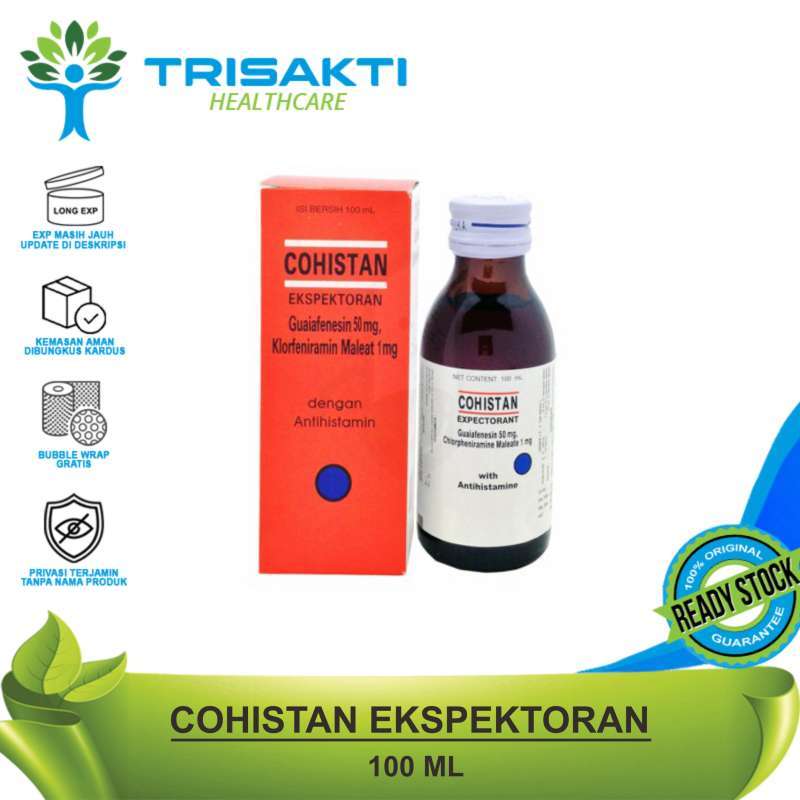 Jual Cohistan Expectorant-[100 mL] di Seller Trisakti Healthcare ...
