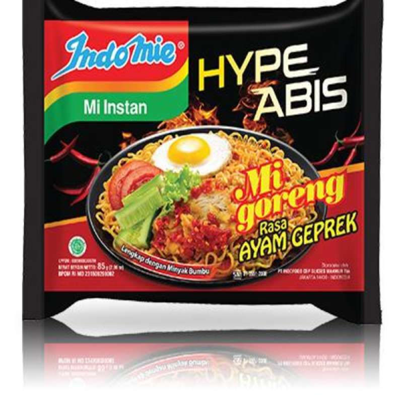 Jual Indomie Hype Abis Mie Goreng Rasa Ayam Geprek Pcs di Seller SAJIRA ...