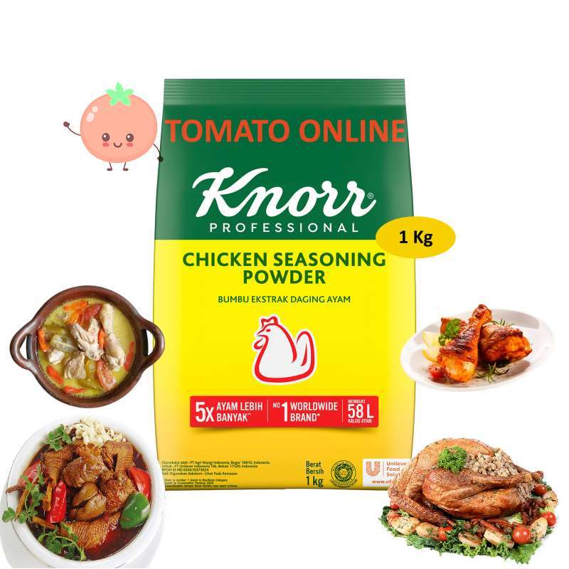 Jual Knorr Knoor Chicken Seasoning Powder Refill 1 Kg 1kg / 1000 Gr ...