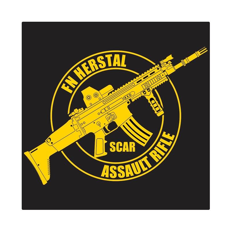 Jual Kyle FN Herstal SCAR Series 3 Cutting Sticker di Seller Kyle ...
