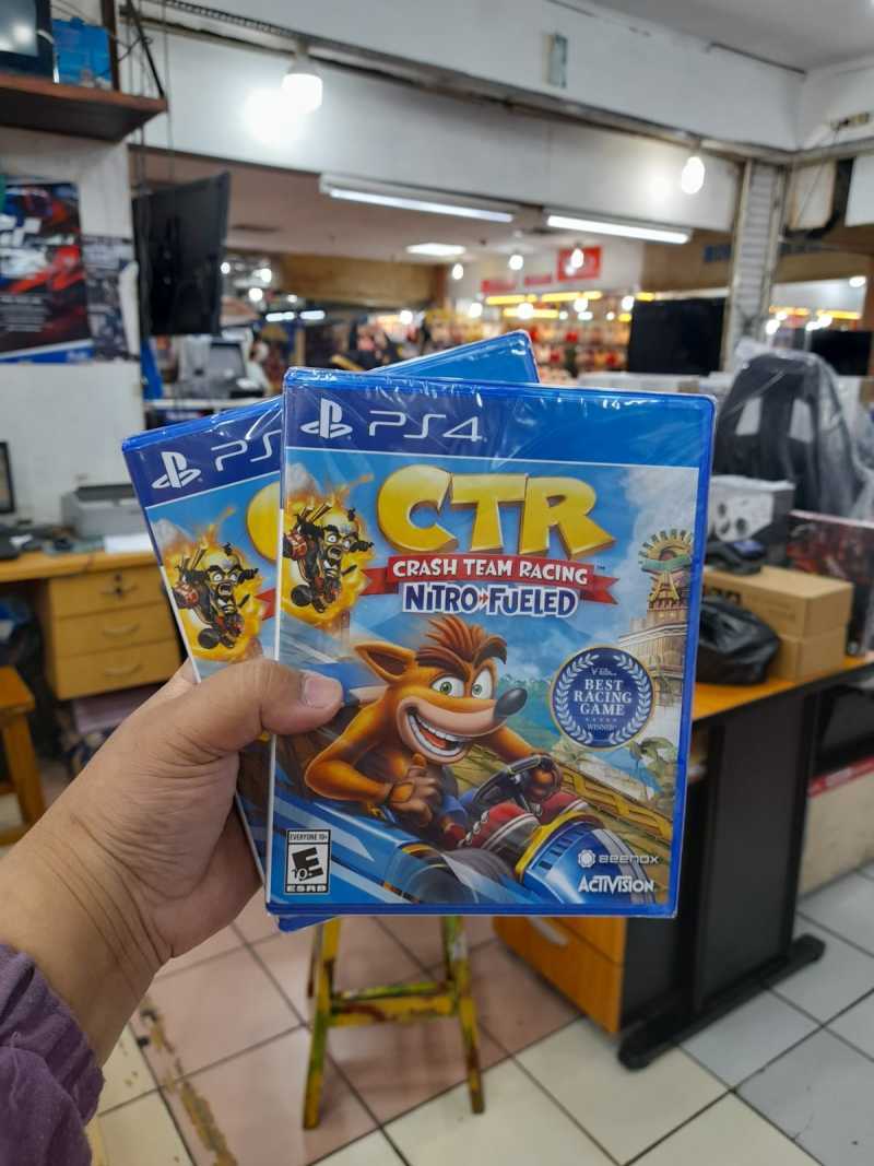 Jual PlayStasion 4 Crash Team Racing Nitro Fueled DVD Game di Seller ...