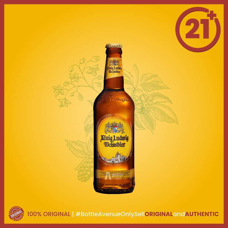 Promo Konig Ludwig Weissbier 500 ml Diskon 9% di Seller Bottle Avenue ...