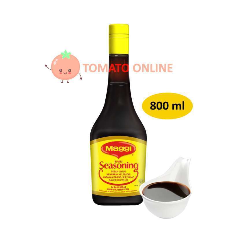 Jual Maggi Maggie Seasoning / Kecap Asin 800 Ml / 800ml Halal Di Seller ...
