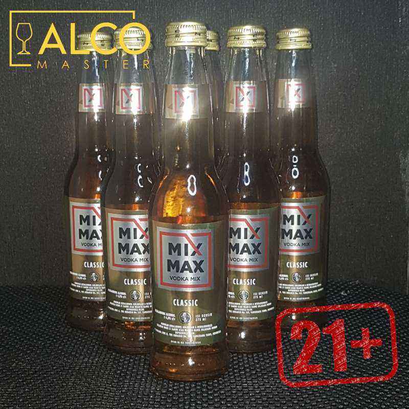 Jual Paket 6 Botol Mix Max Classic 275ml di Seller Alcomaster - Grogol ...