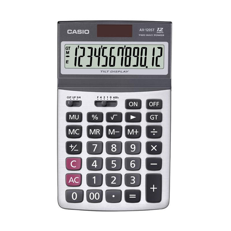 Jual CASIO AX-120 ST Kalkulator di Seller Casio Calculator Indonesia ...