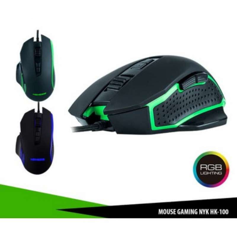 Jual Nyk Nemesis Hk-100 Mouse Gaming Rgb Terminator di Seller IP ...