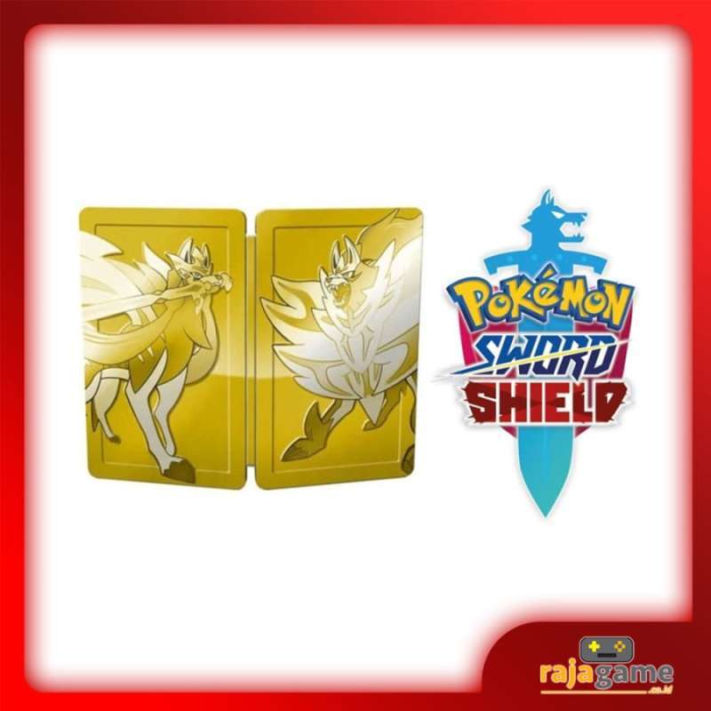 Jual Steelcase Pokemon Sword And Shield Gold Game Switch Di Seller ...