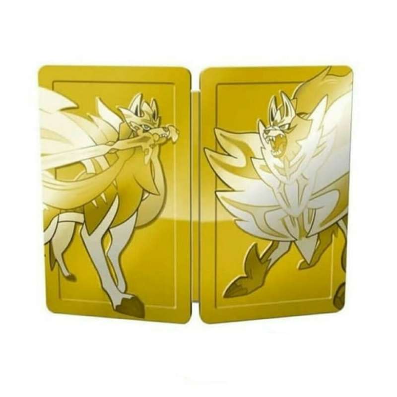 Jual Steelcase Pokemon Sword And Shield Gold Game Switch Di Seller ...