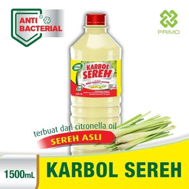 Promo Primo Karbol Sereh 1500 Ml Citronella Premium Diskon 3% Di Seller ...