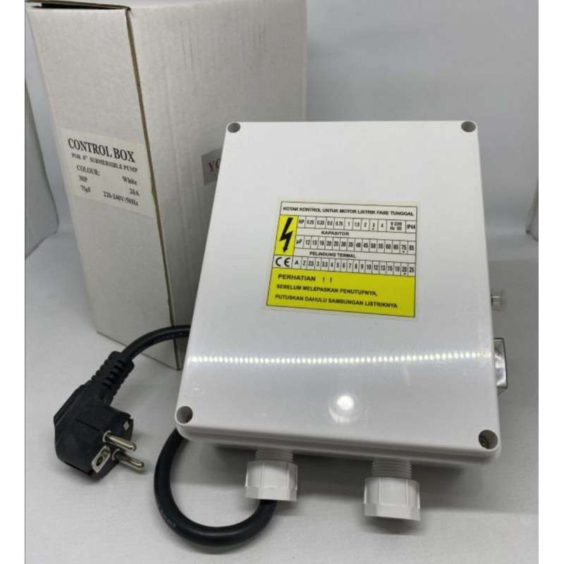 Jual Part Pompa Submersible Control Box 3 Hp 1 Phase York Italy Di ...