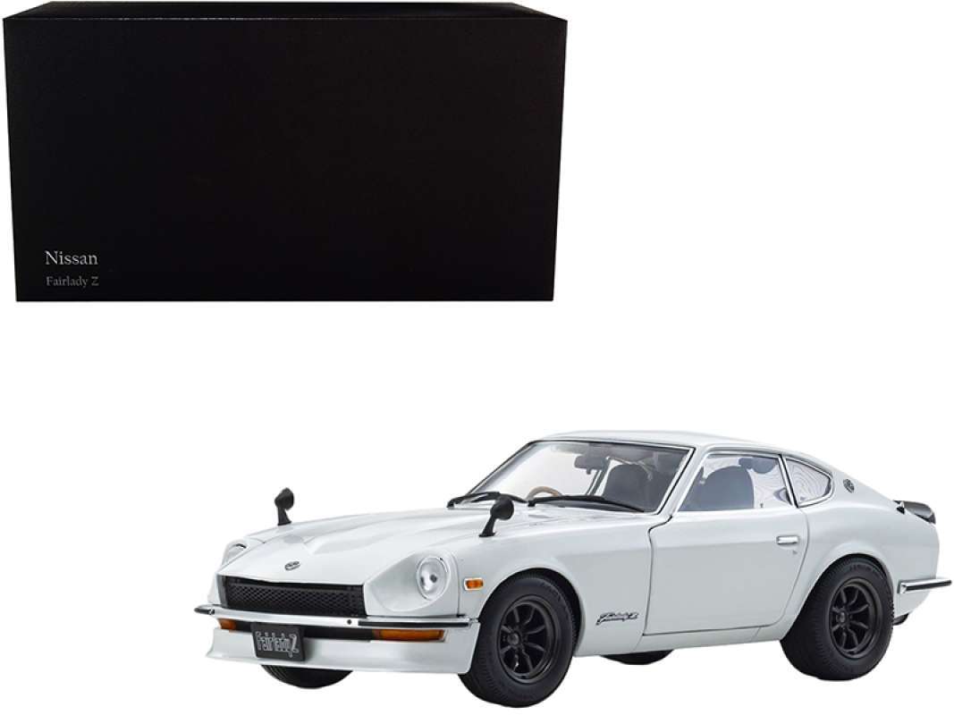 Jual 1970 Nissan Fairlady Z-L (S30) RHD (Right Hand Drive) White Pearl 1-18 Diecast Model Car by ...