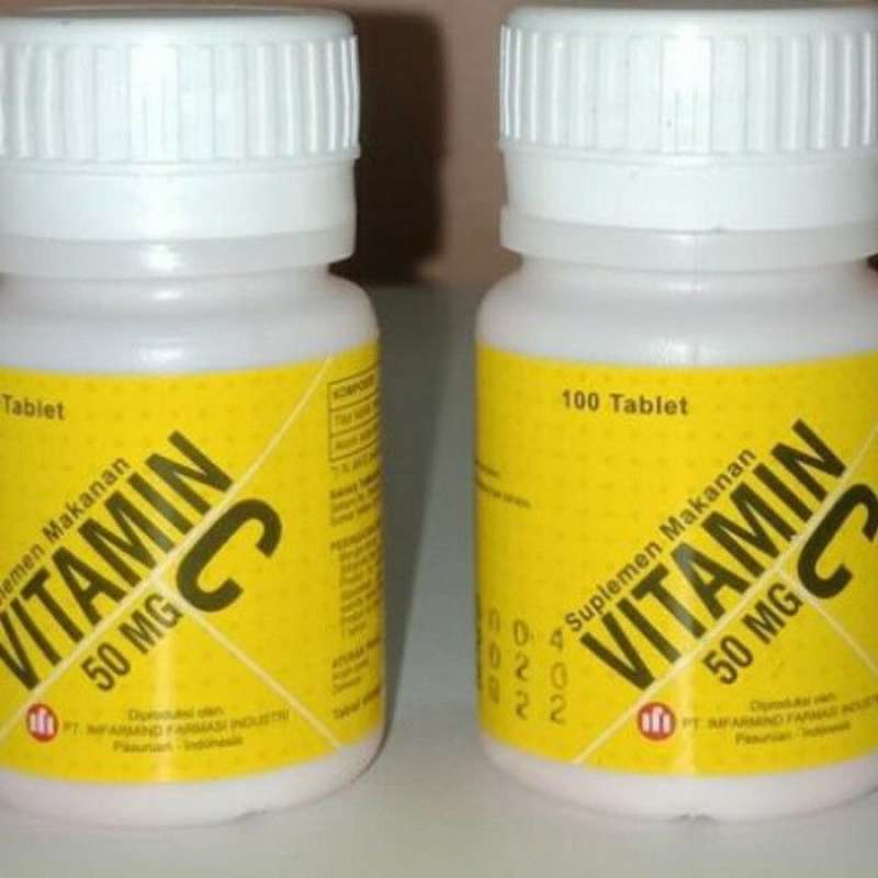 Jual Original vitamin c 50mg di Seller Mallique Farma - Cilincing, Kota ...