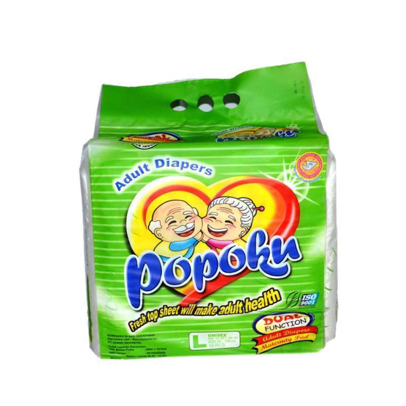 Promo Popoku Adult Diapers Popok Dewasa Perekat [Size L/ 10 pcs] Diskon ...