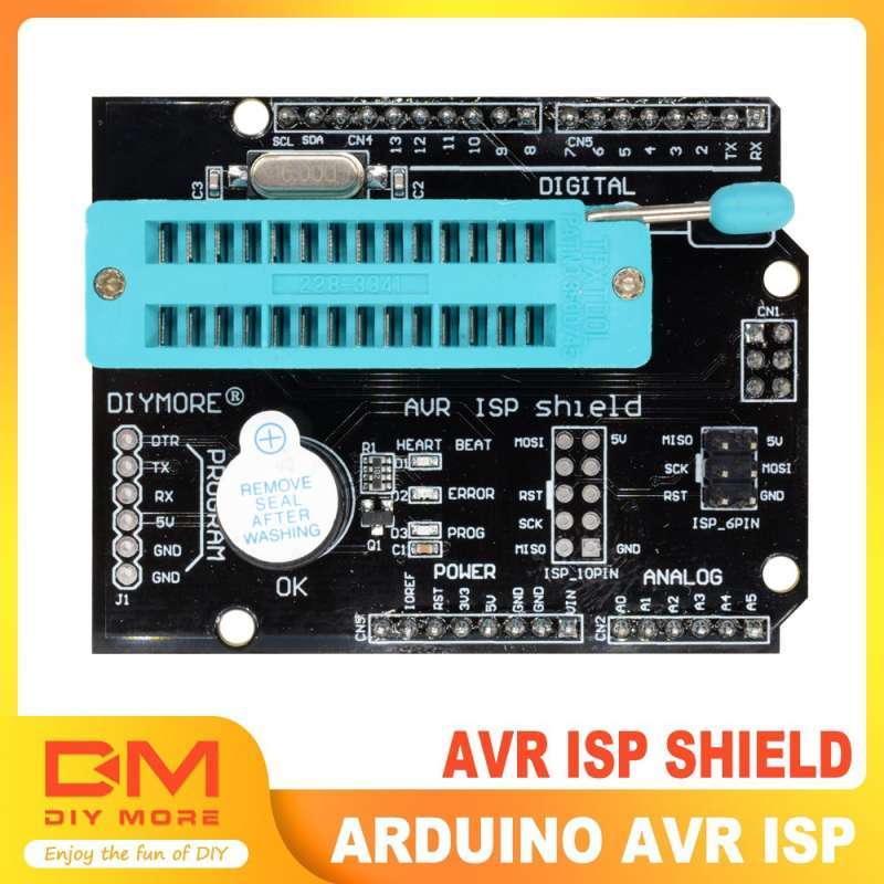 Jual Diymore | Arduino Uno R3 Avr Isp Shield Burning Burn Bootloader ... Jual Diymore | Arduino Uno R3 Avr Isp Shield Burning Burn Bootloader ...