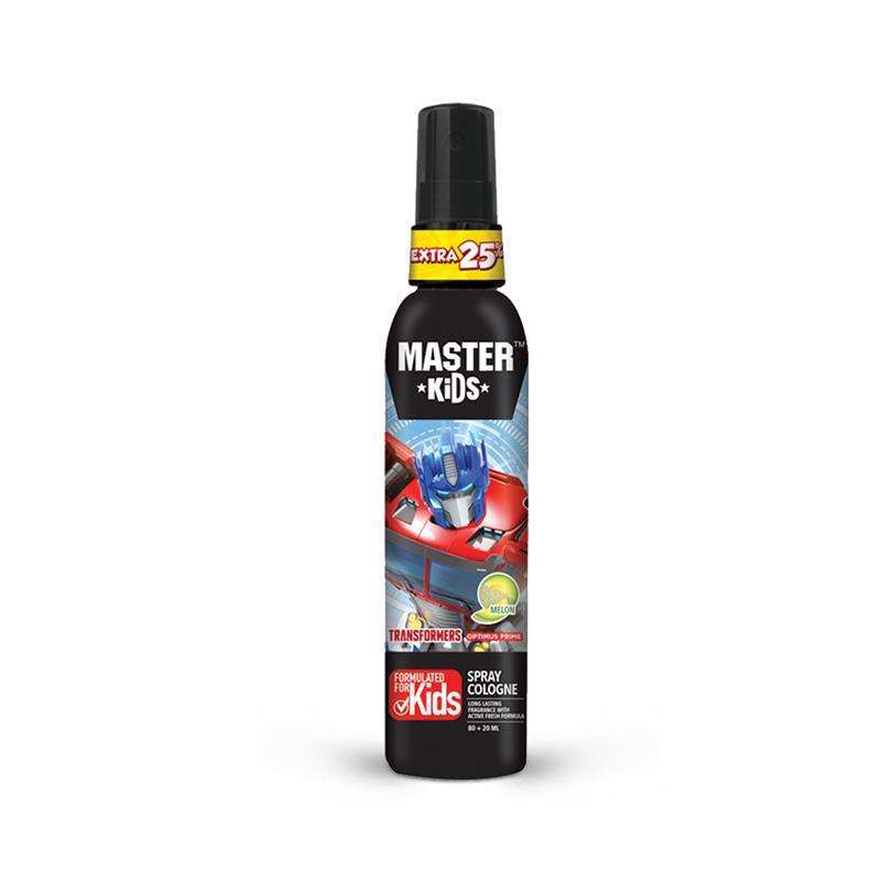 Jual Master Kids Spray Cologne Transformers Optimus Prime [100mL] di ...