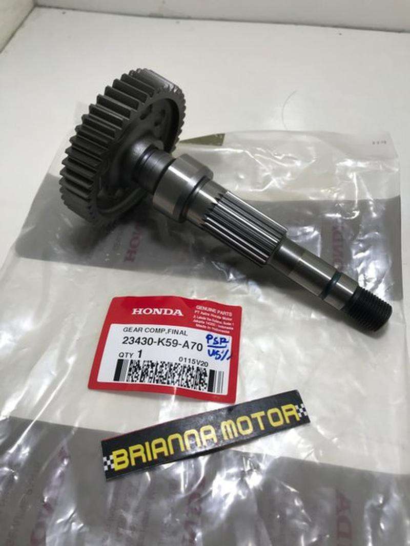 Jual As Roda Belakang Gear Comp Final Vario 125 -150 Led Original Honda ...