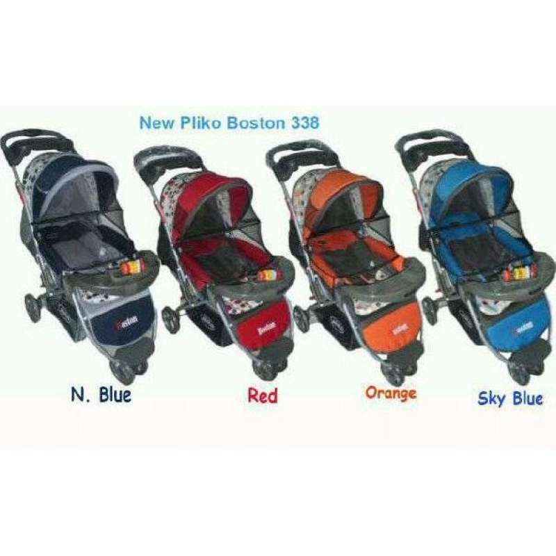 Promo Baby Stroller Pliko Boston Pk 338 Kereta Bayi 3 Roda Khusus ...