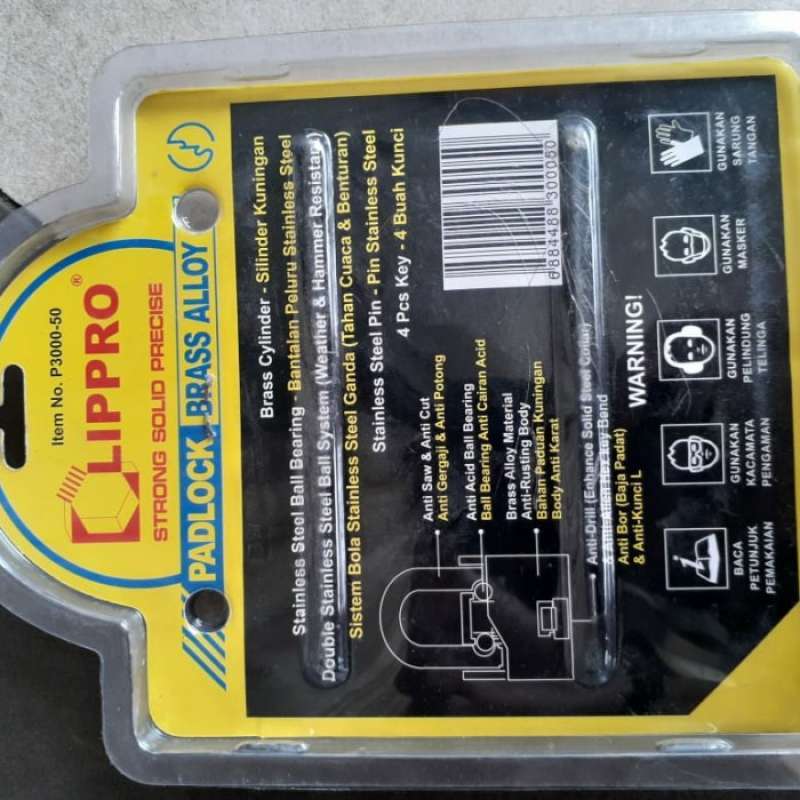 Jual Gembok Lippro Japan 50mm Anti Maling di Seller JIHAN - Wanajaya ...