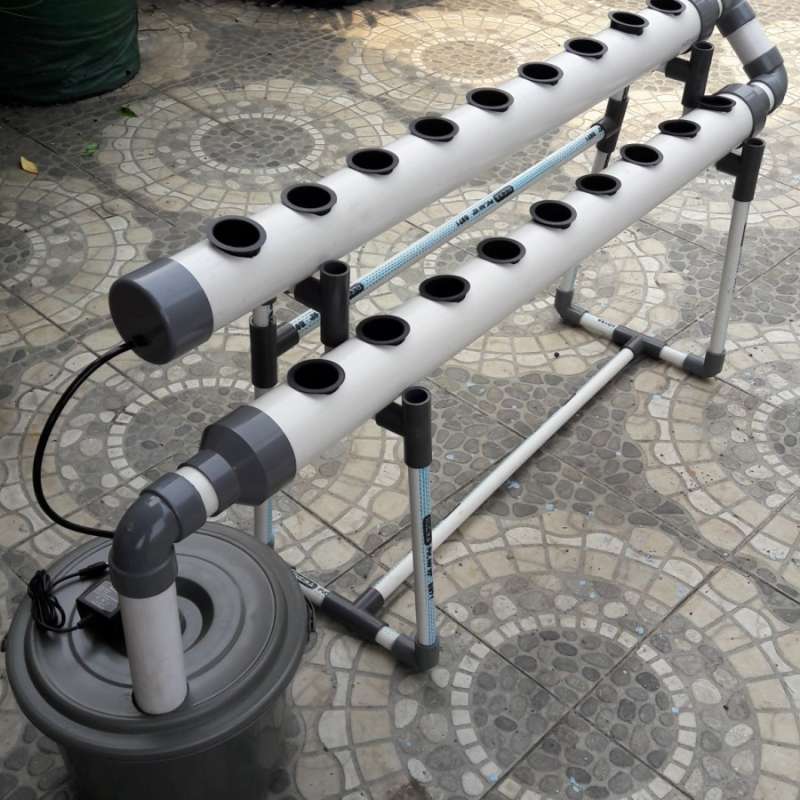 Jual Hydroponik Set 18 Hole Unit Fullset di Seller MOFAST_ID - Kota ...