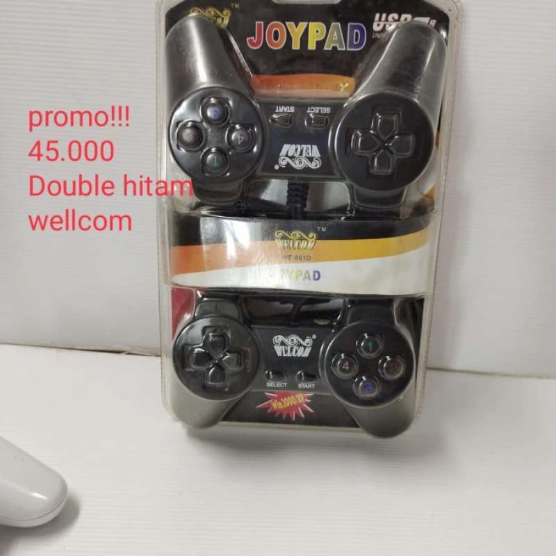 Jual stik stick gamepad joystick ps Usb Standart Double hitam Tanpa ...