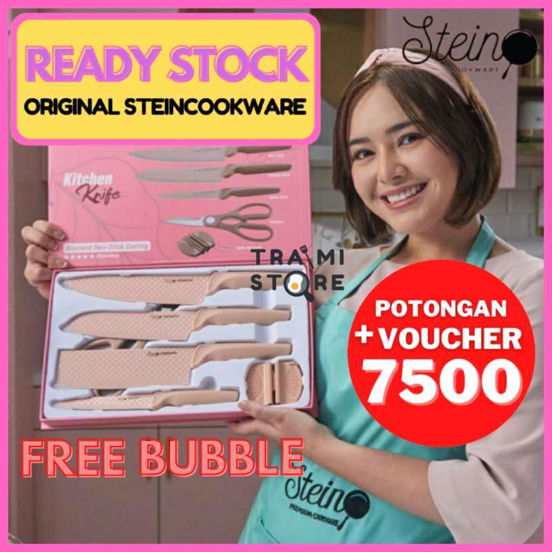 Jual [PROMO] PISAU SteinCookware Diamond Knives 6 in 1 Set Pisau Dapur ...