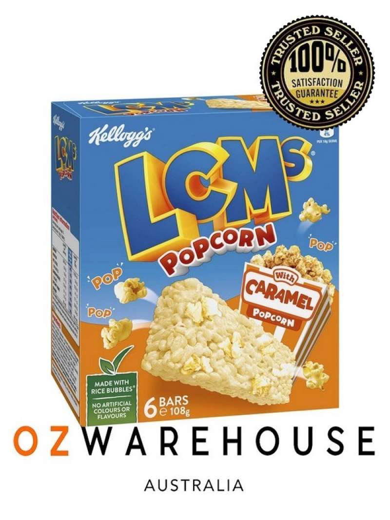Jual Kellogg's LCM's Popcorn Bar Caramel di Seller Ozwarehouse ...