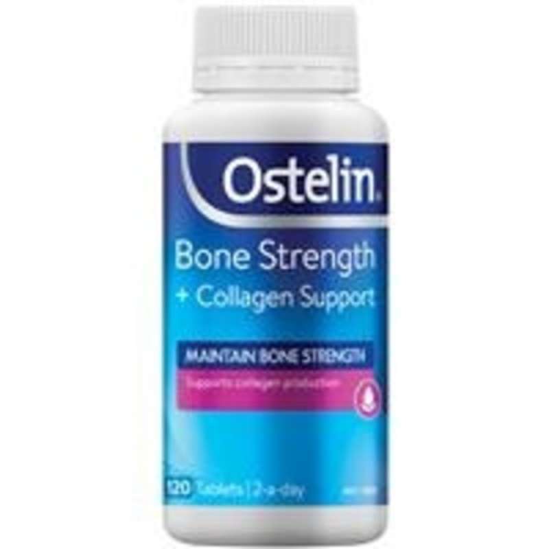 Jual Ostelin Bone Strength + Collagen Support 120 Tablets di Seller ...