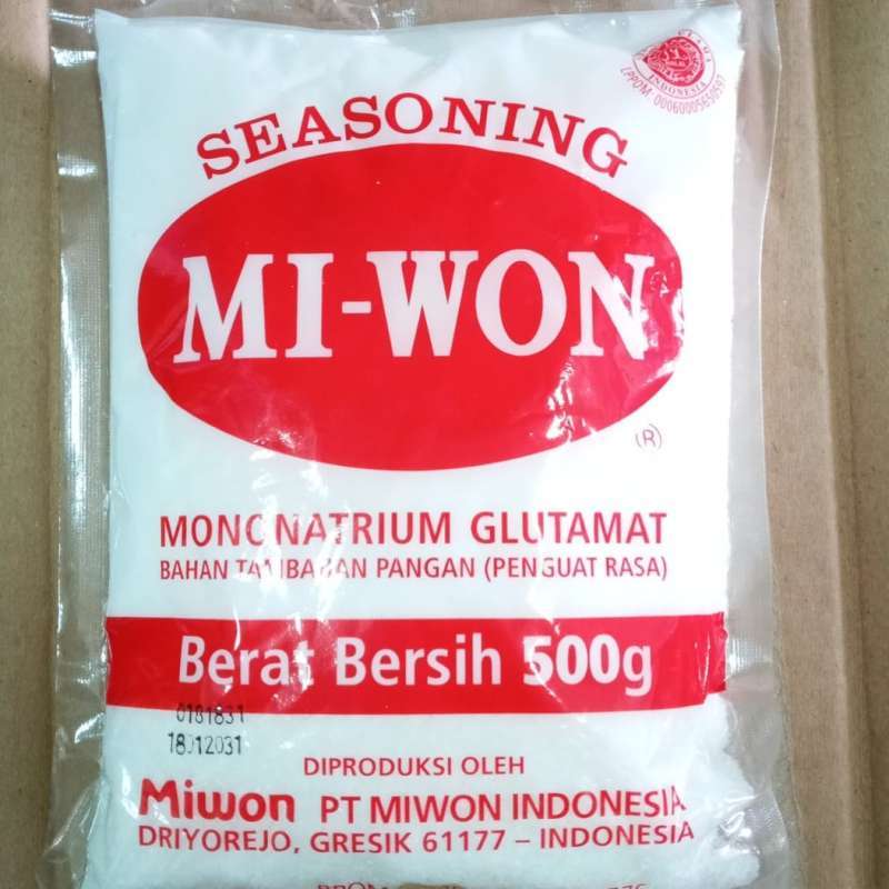 Jual Miwon Seasoning 500 Gram Micin Mi Won Penyedap Penguat Rasa Di ...