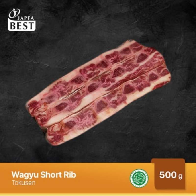 Promo Tokusen Wagyu Short Rib 500 gr Diskon 7% di Seller Japfa Best ...