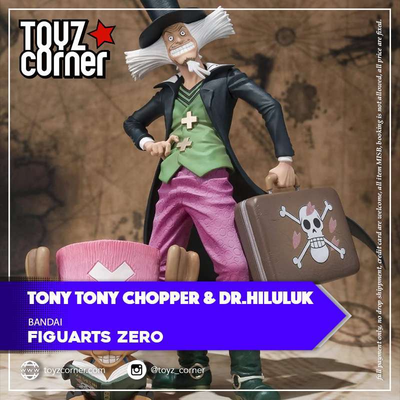 Jual Bandai Figuarts Zero One Piece - Chopper & Dr. Hiluluk Di Seller ...